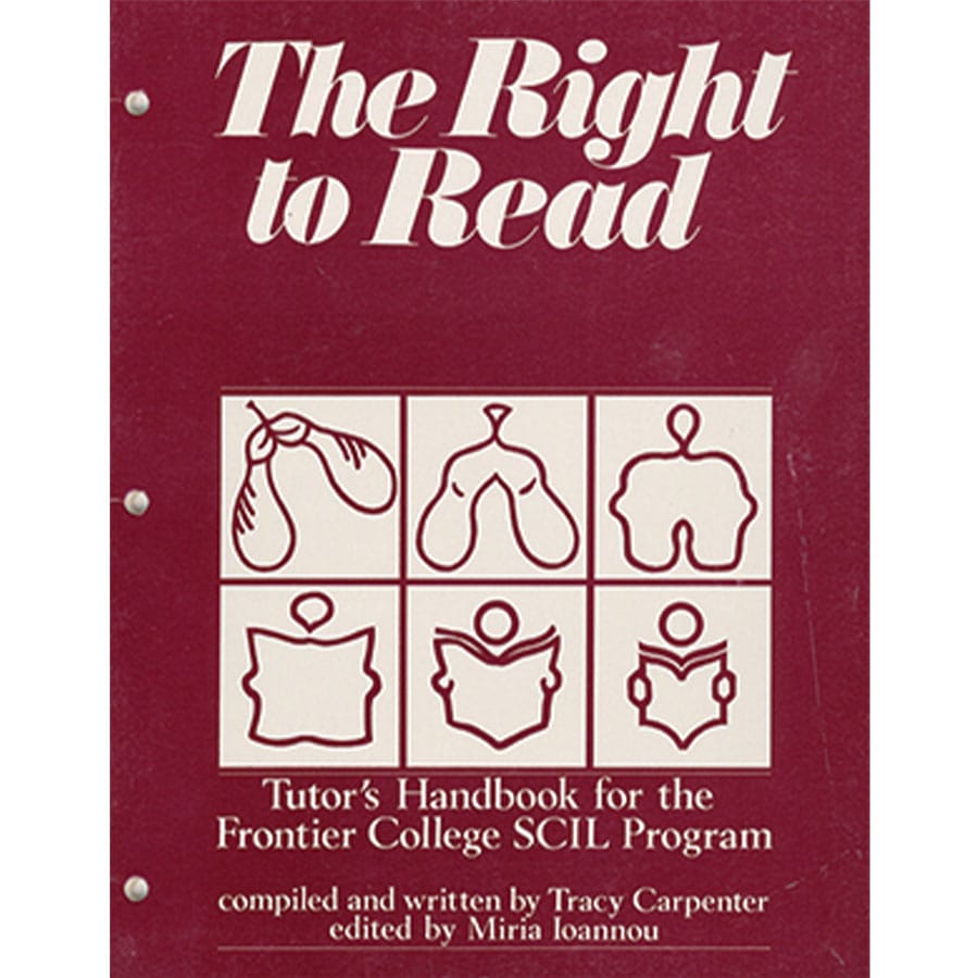 The Right to Read: Tutor's Handbook - eBook – Inclusion Press